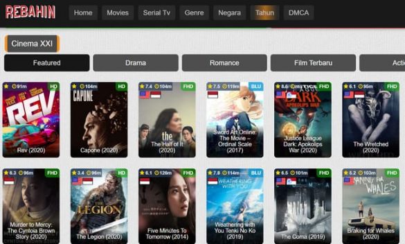 20+ Situs Streaming Movie Online Film Terbaru Legal & Gratis!