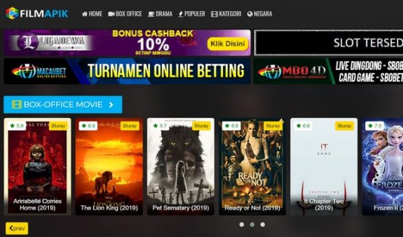 20+ Situs Streaming Movie Online Film Terbaru Legal & Gratis!