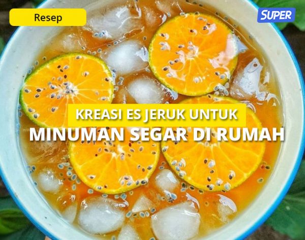 9 Resep Es Jeruk Segar yang Mudah Dibuat Di Rumah