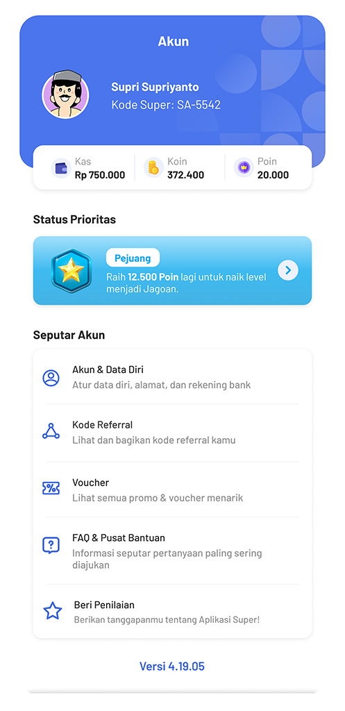BARU di Aplikasi Super, Belanja Jadi Makin Untung dengan Mulai Kumpulkan Poin dari Program ...
