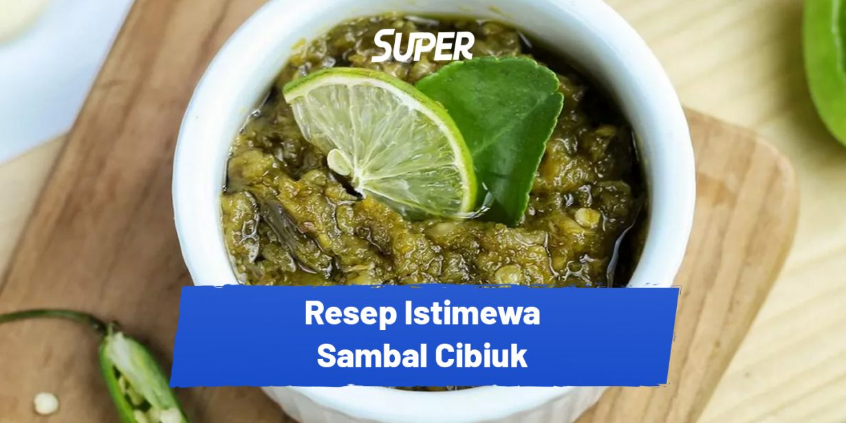Resep Sambal Cibiuk Khas Garut, Pedas dan Segar