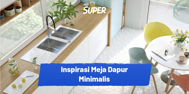 12 Desain Meja Dapur Minimalis yang Bisa Ditiru di Rumah