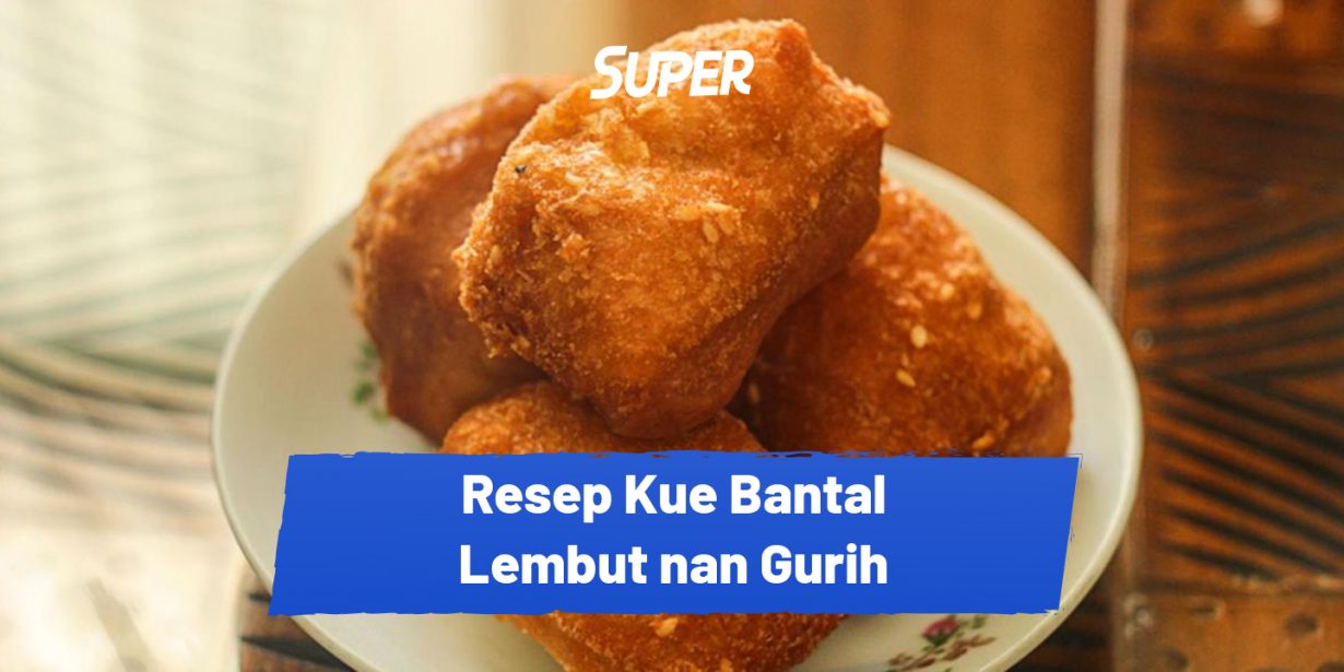 Resep Kue Bantal, Cemilan Lembut dengan Rasa Manis Gurih!