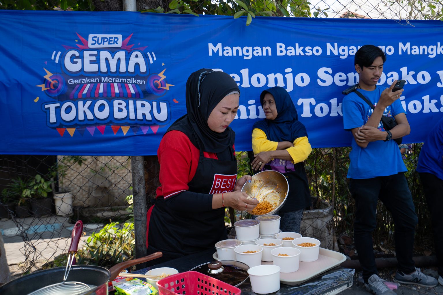 Menikmati Mie Pedas ala Best Wok di Gema Toko Biru