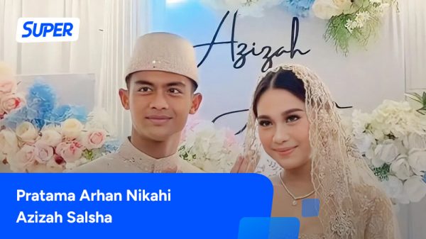 Dihadiri Pejabat! Pratama Arhan dan Azizah Salsha Nikah