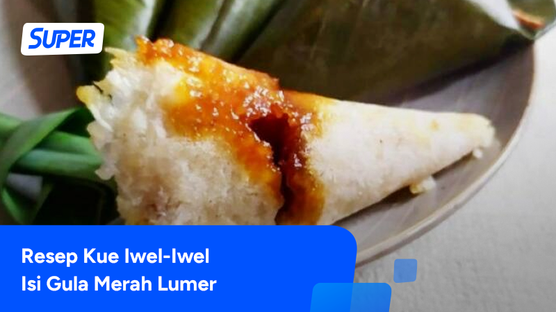 Resep Kue Iwel-Iwel Isi Gula Merah, Wangi dan Lumer!
