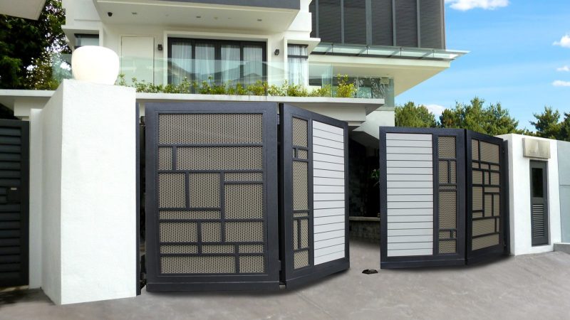 15 Model Pagar Lipat Minimalis Modern dan Cara Merawatnya