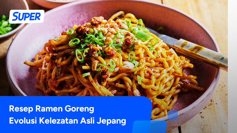 Resep Ramen Goreng Asli Jepang, Lezatnya Bikin Nagih!
